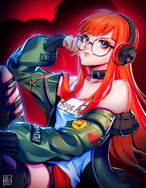 Sakura Futaba Persona And 3 More Drawn By Alina L Danbooru