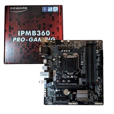 Placa mae pcware ipmb360 pro gaming ddr4 matx lga 1151 Placa Mãe