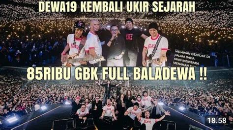 Baladewa Siap Siap Ada Konser Dewa 19 Featuring All Stars Vol 2 Di