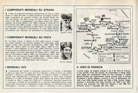 SCAN Album Gli Eroi Del Ciclismo 1972 Corriere Dei Ragazzi Album