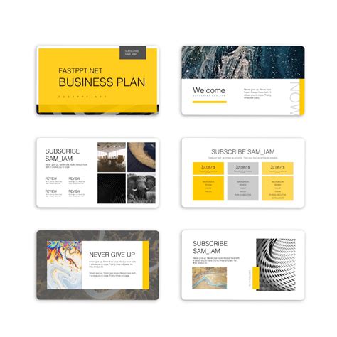 Clean Elegant Business Powerpoint Template Original And High Quality