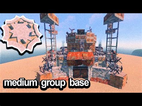 Rust Medium Group Base Build Youtube