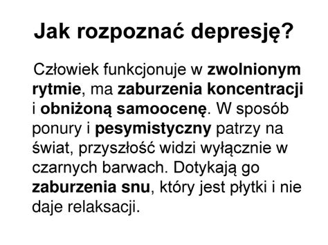Depresja Porozmawiajmy O Niej Ppt Pobierz