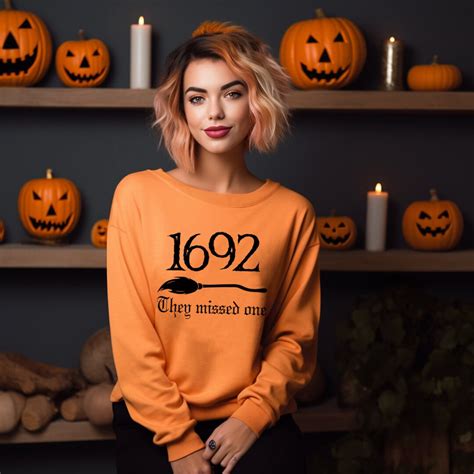 Vintage Salem 1692 They Missed One Sweatshirt Retro Salem Etsy