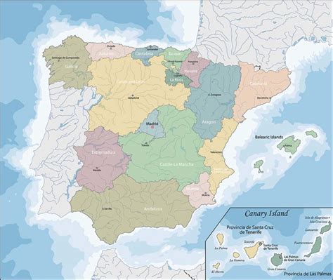 Cartina Della Spagna Scarica Cartina Della Spagna In Alta Qualit
