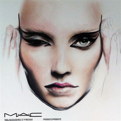 Mac Face Chart By Amalia Makeup Face Charts Face Chart Mac Face