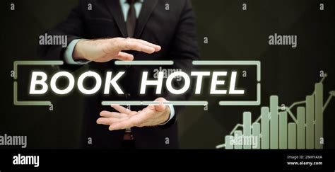 Écriture affichage du texte Book Hotel Présentation d affaires un