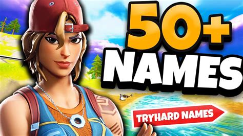50 Tryhard Fortnite Names NOT TAKEN In 2021 BEST OG Sweaty Tryhard