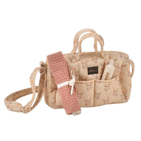 Sac à langer Angel pour poupée Fleurs d Avril Minikane Judy The Fox