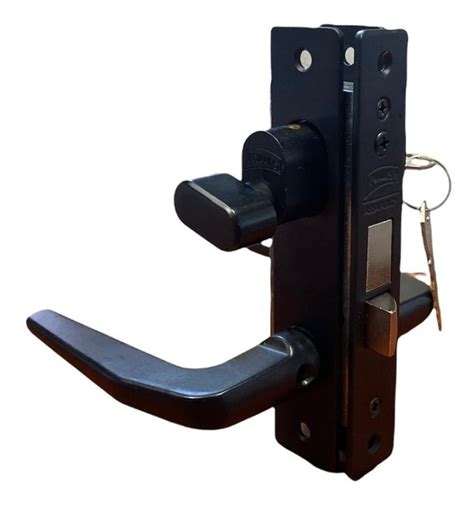 Cerradura chapa Phillips Puerta De Aluminio 549 Mc Negra Envío gratis