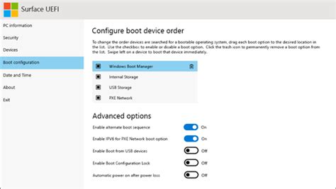 How To Use Surface Uefi