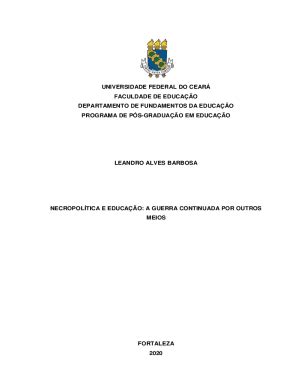 Preench Vel Dispon Vel Faculdade De Educaofaced Universidade Federal