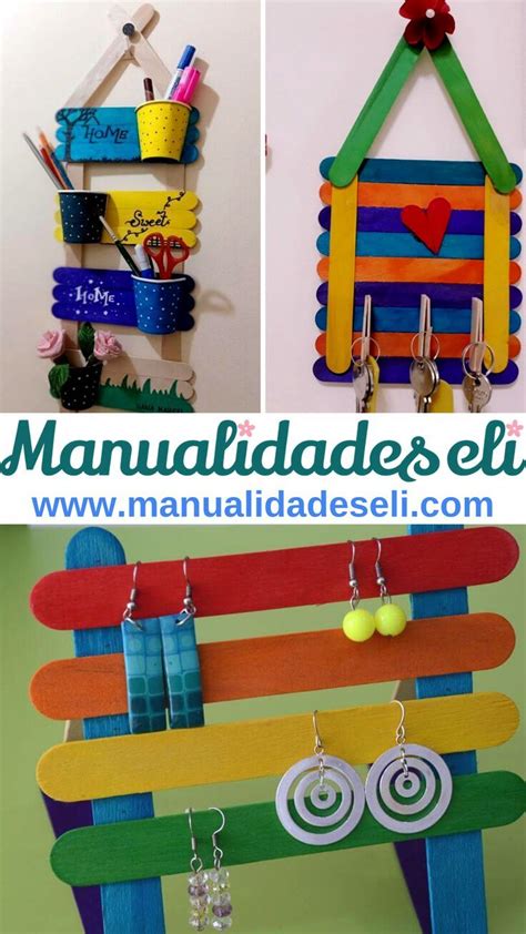 No Te Pierdas Estas Manualidades Que Puedes Hacer Con Palitos De