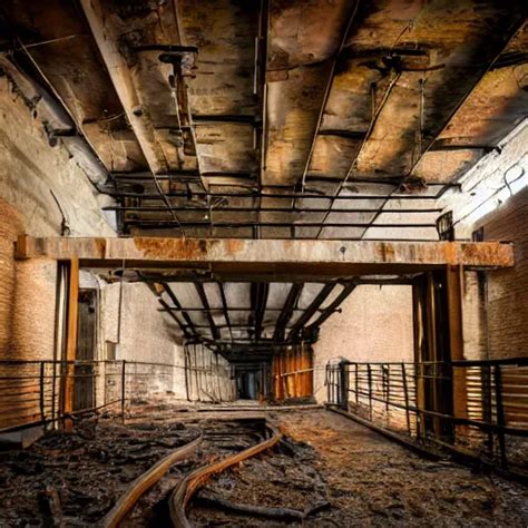 Mineshaft Abandoned Dust Old Wood Rust Darkness Stable