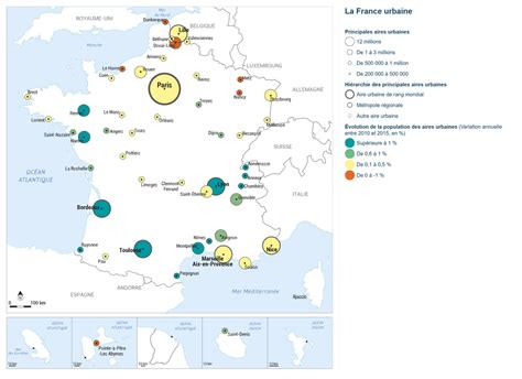 Décrypter 83 imagen carte de france aire urbaine fr thptnganamst edu vn
