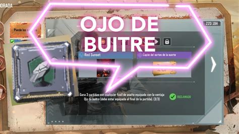 Cual Es La Ventaja Ojo De Buitre CALL OF DUTY MOBILE YouTube
