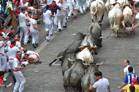 San Fermín 2019 Las mejores imágenes del tercer encierro de san