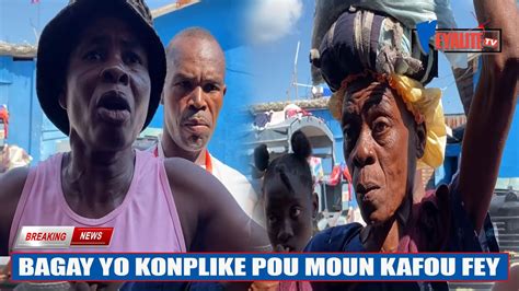Bwa Mare Bagay Yo Konplike Pou Moun Kafou Fey Leta Pral Mete Yo Deyo