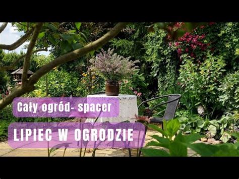 SPACER po OGRODZIE Ogród w lipcu cały ogród YouTube