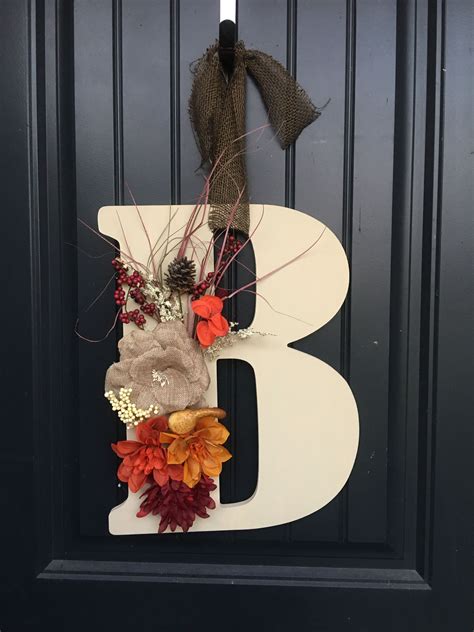Fall Door Hanger Fall Door Hangers Fall Wreath Wreaths Home Decor