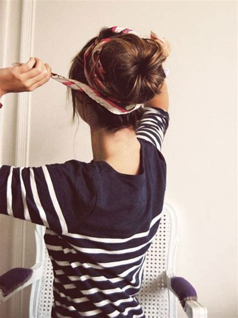 Bandana Headband Tumblr Ponytail