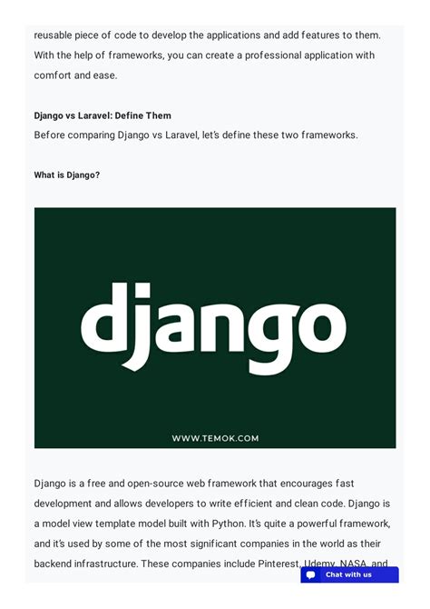 PPT Django Vs Laravel Which Backend Framework Is Better Why