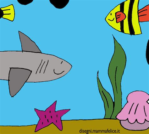 Disegni Da Colorare Pesci Del Mare