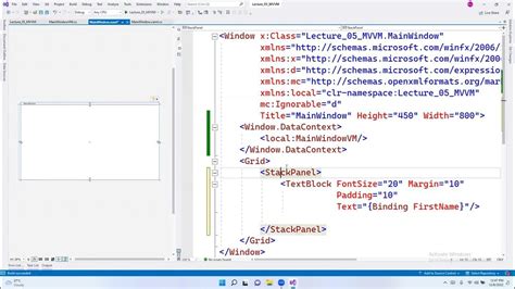 wpf data binding live lecture recording youtube