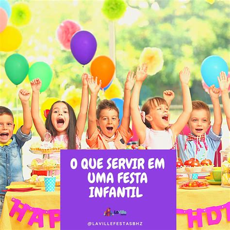 O Que Servir Em Uma Festa Infantil