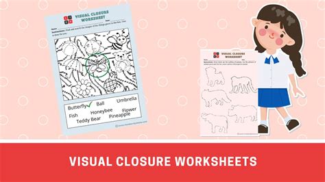 Printable Visual Closure Worksheets Pdf Included Number Dyslexia