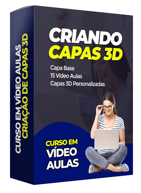 Curso Criação de Capas 3D Em Vídeo Aulas Eduardo Poeta de Souza