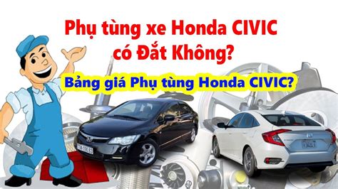 Top 85 Bảng Giá Phụ Tùng Honda Hay Nhất Hiện Nay