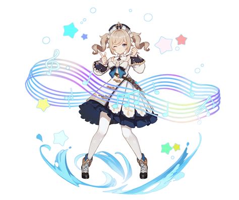 Barbara Genshin Impact Image Zerochan Anime Image Board