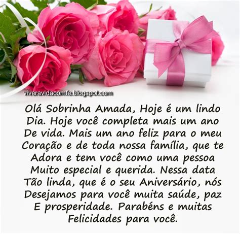 Mensagem De Aniversario Para Sobrinha Evangelica
