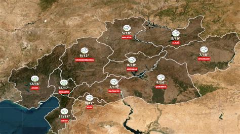 21 Ocak 2024 deprem bölgesinde hava nasıl olacak Hava Durumu Haberleri