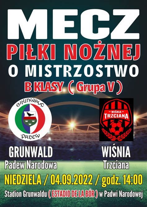 ZAPROSZENIE NA MECZ PIŁKI NOŻNEJ Aktualności Padew Narodowa