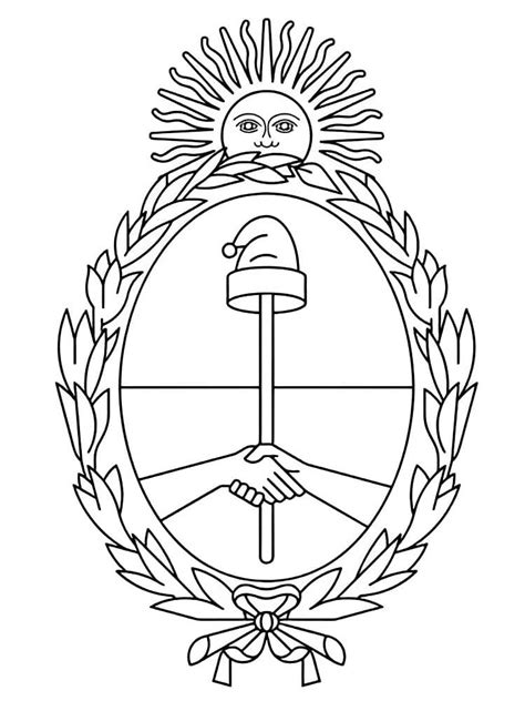 Top Imagenes Del Escudo Nacional Argentino Para Colorear Nbkomputer