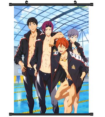 4105 Anime Free Iwatobi Swim Club Wall Poster Scroll EBay
