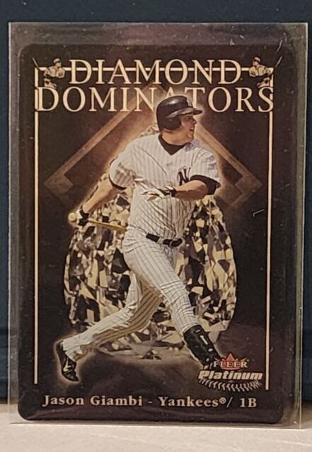 2005 Fleer Platinum Diamond Dominators Gold Jerseys DD JG Jason
