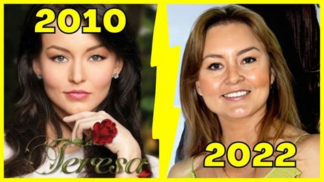 COMO ESTÃO OS ATORES DA NOVELA MEXICANA TERESA VEJA O ANTES E O