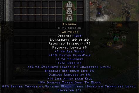 Guide 15 Endgame And Hell Rune Words For Diablo 2 Resurrected