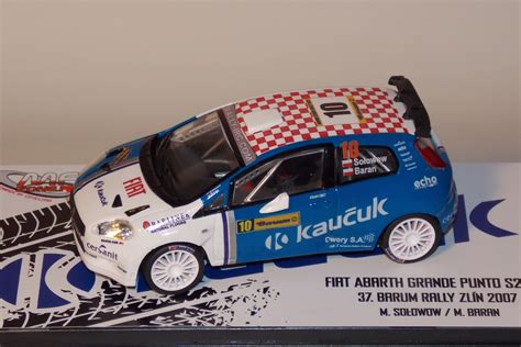 Fiat Abarth Grande Punto S2000 Barum Rally Zlín 2007 Sołowow Baran