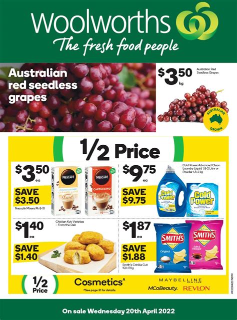 Woolworths Catalogues Specials From April