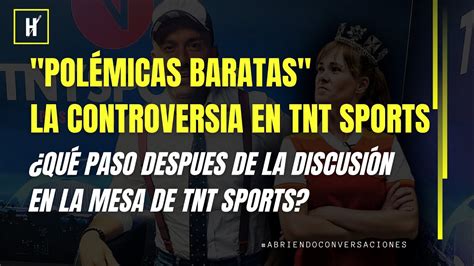 Controversia en la Mesa de TNT Sports entre Marion Reimers y Omar Zerón