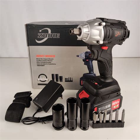 Impact Wrench Cordless Jld S Brushless Set Mesim Bor Pembuka Baut V