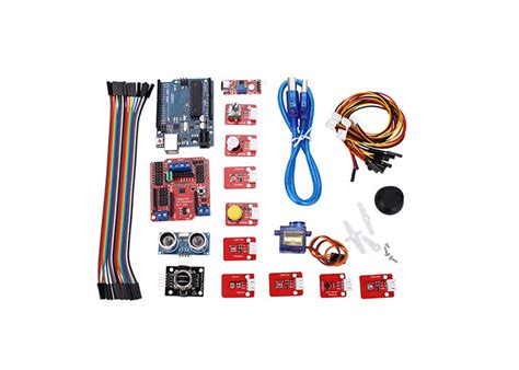 diy electronic sensor kit graphical programming starter kit for arduino