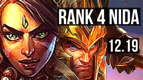 NIDALEE Vs JARVAN IV JNG Rank 4 Nida 19 2 5 Legendary Rank 30