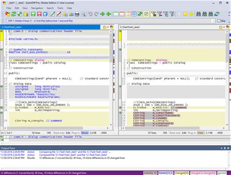 Free Text Codes Comparison Tools Differentiating And Merging Files