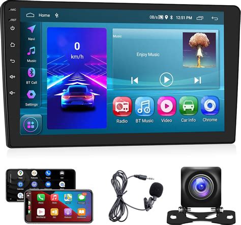 2G 32G Double Din Android Car Radio Car Stereo With Wireless Apple