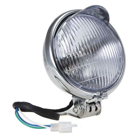 Kulatý 12V reflektor na motorku